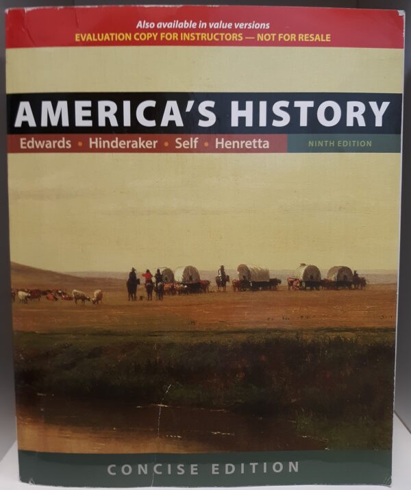 America’s History: Concise Edition (2018, Ninth Edition) ~ by Rebecca ...