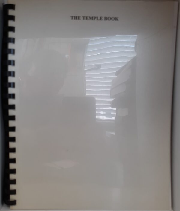 The Temple Book ~ by Mike Skousen – Eborn Books