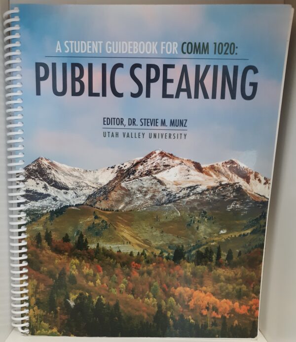 A Student Guidebook for Comm 1020: Public Speaking (2018) ~ Edited by ...