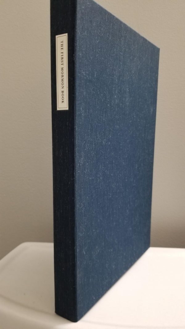 The First Mormon Book #28 of 290 Copies — With Original Leaf — A ...