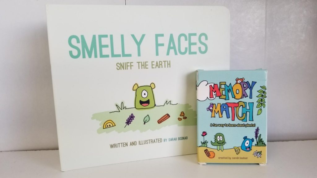 Smelly Faces – Sniff the Earth — Board Book / Memory Match Cards ...