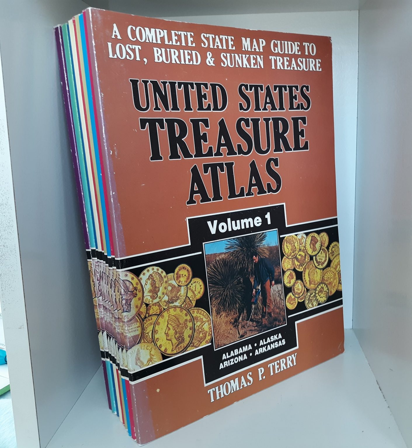 United States Treasure Atlas 9 Vol. Set (1985) ~ by Thomas P. Terry ...