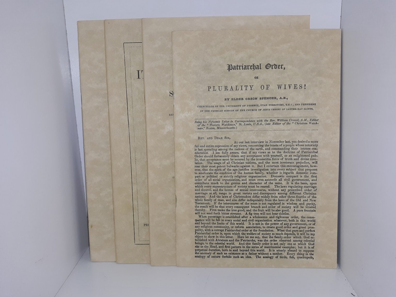 4 Reprinted LDS Pamphlets (See Details) – Eborn Books