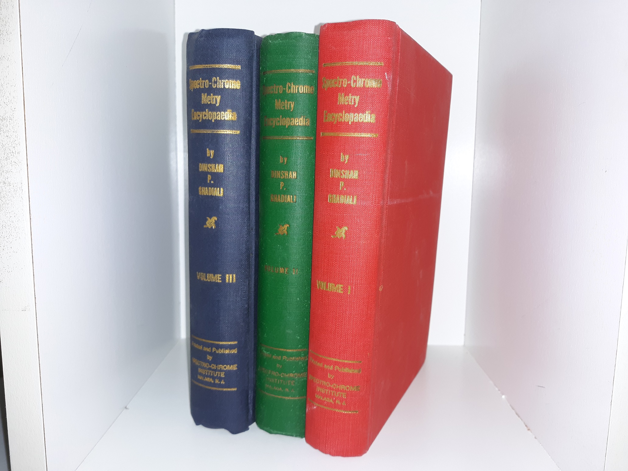 Spectro-Chrome Metry Encyclopedia 3 Vol. Set (1939-1940) ~ by Dinshah P ...