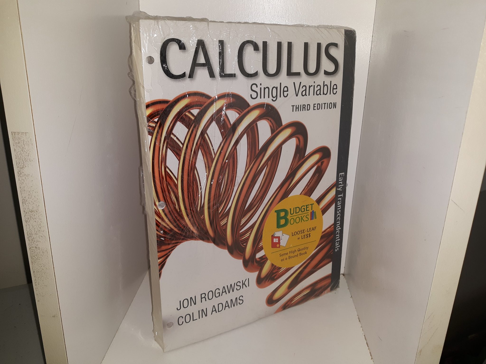 Calculus: Single Variable (3rd Edition) (Unbound) (New) ~ by Jon ...