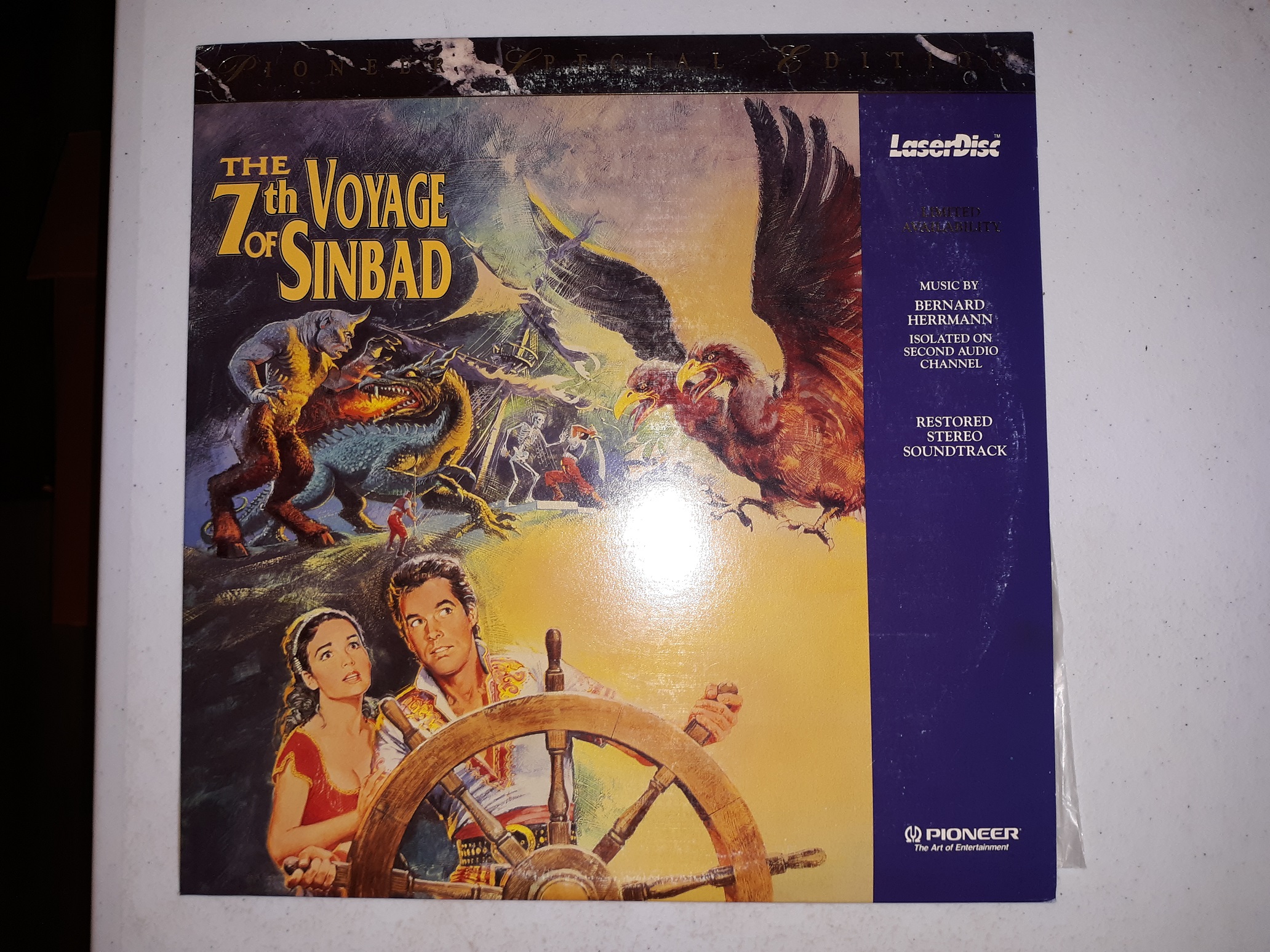The 7th Voyage of Sinbad (2 LaserDiscs) (1992) - Eborn Books