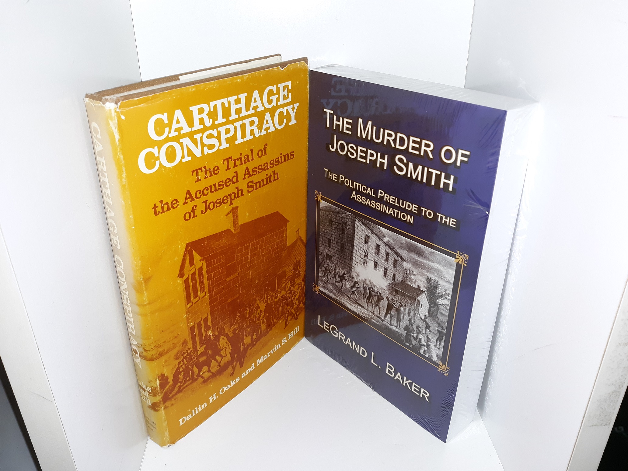2 LDS Books About the Death of Joseph Smith, Jr.: Carthage Conspiracy: The Trial of the Accused ...
