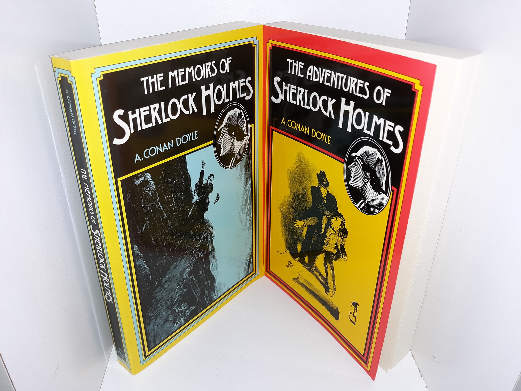 2 Sherlock Holmes Novels by Arthur Conan Doyle: The Memoirs of Sherlock ...