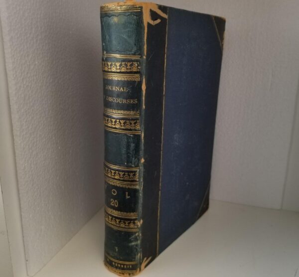 1880 — Journal of Discourses — Volume 20 — 3/4 Leather Binding – Eborn ...