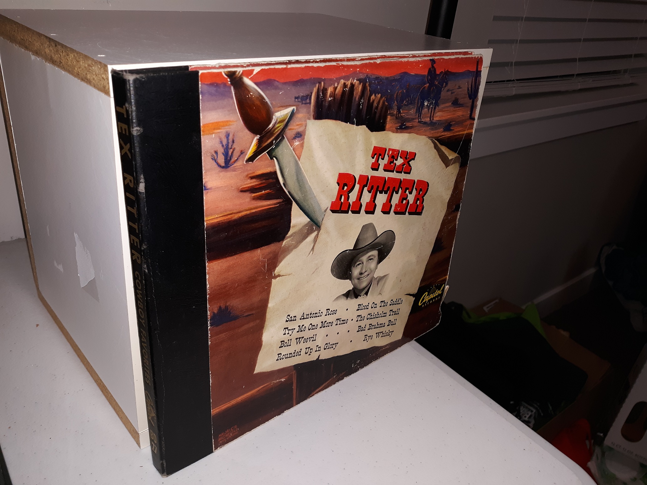 4 Tex Ritter Vinyl Records (See Details) – Eborn Books