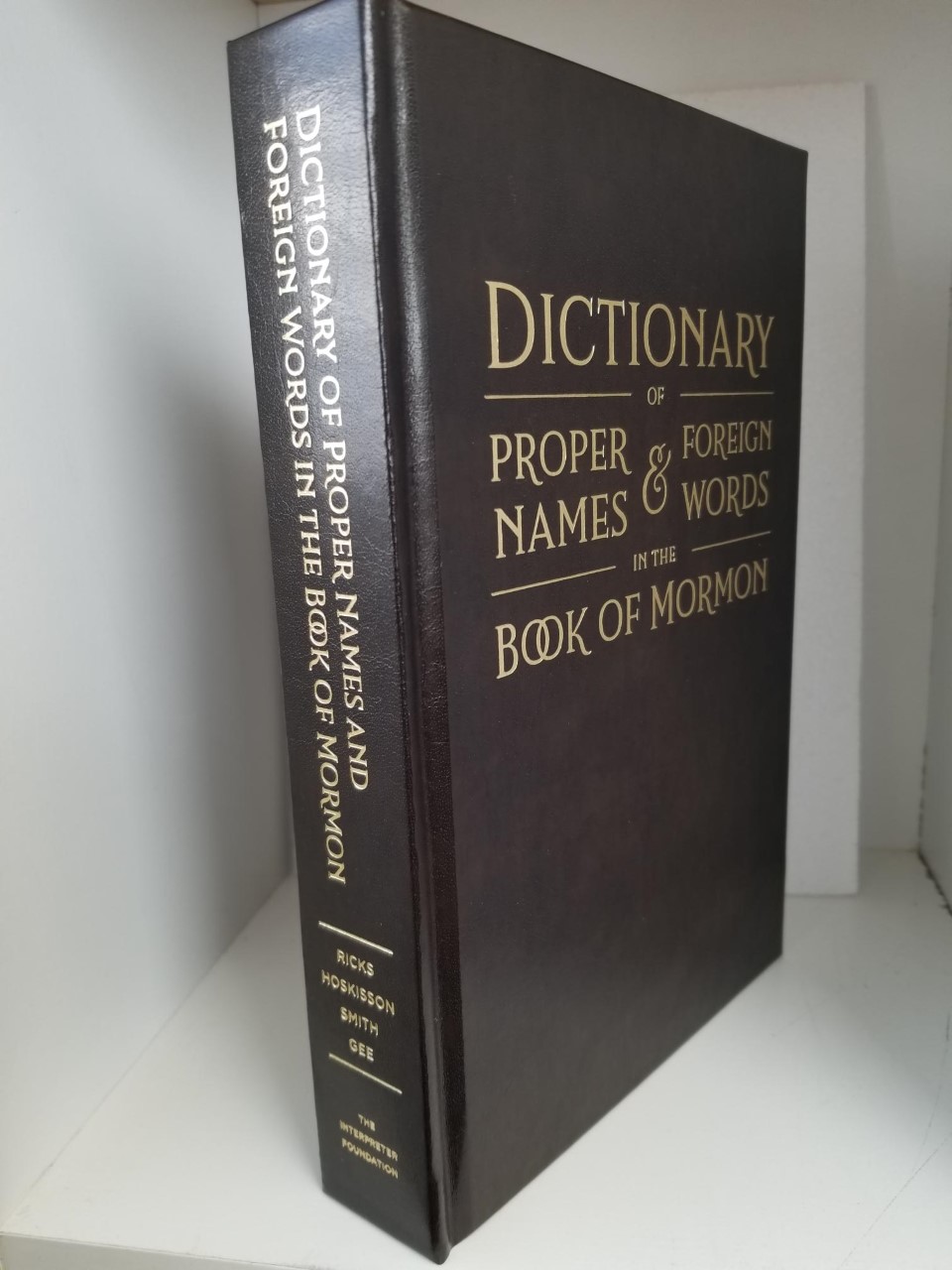 Dictionary of Proper Names & Foreign Words in the Book of Mormon ...