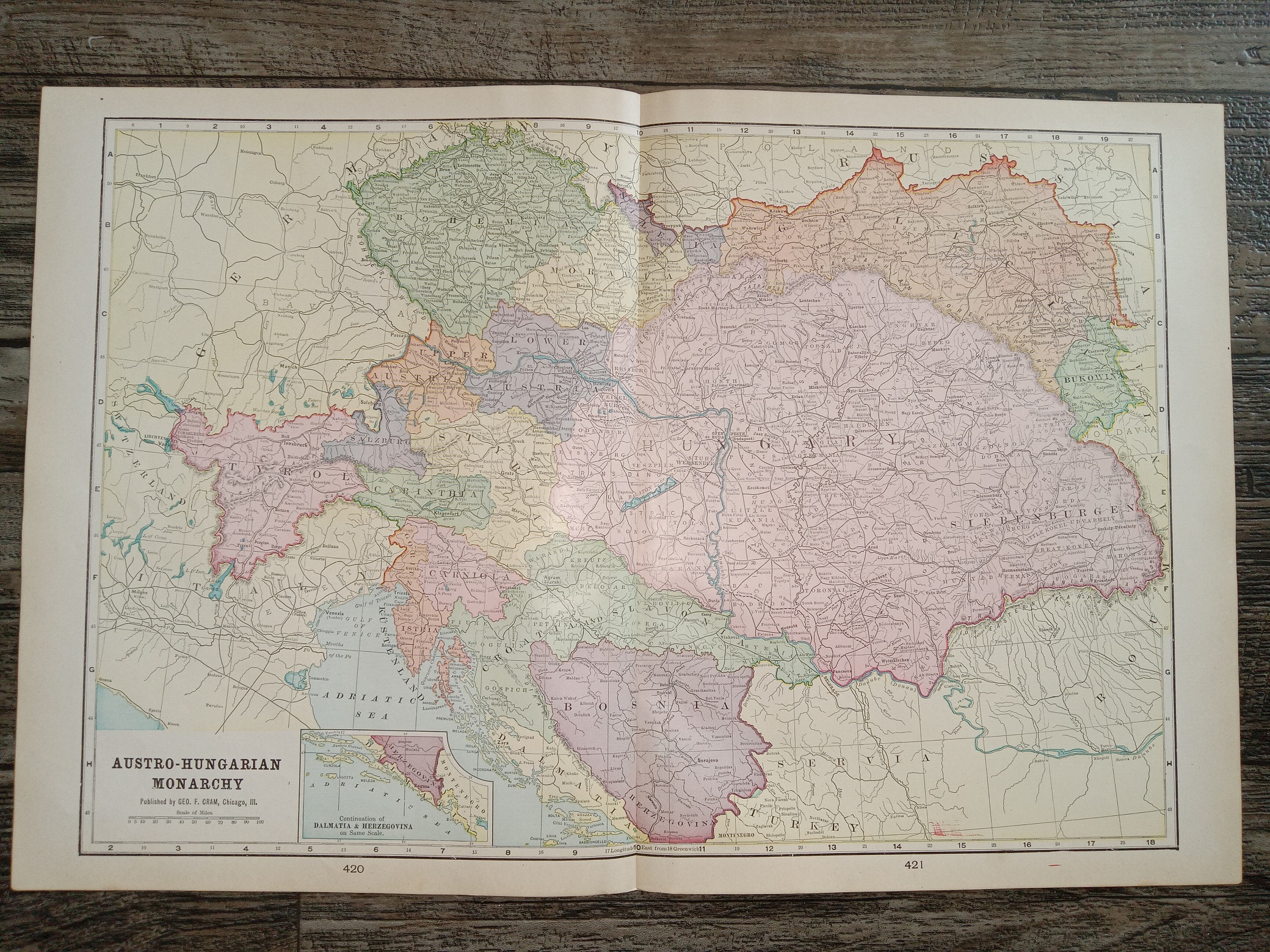 Austro-Hungarian Monarchy Map – Eborn Books
