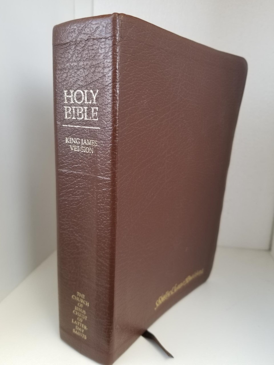 2000 — Holy Bible — King James Version — The Church of Jesus Christ of Latter-day Saints — Brown ...