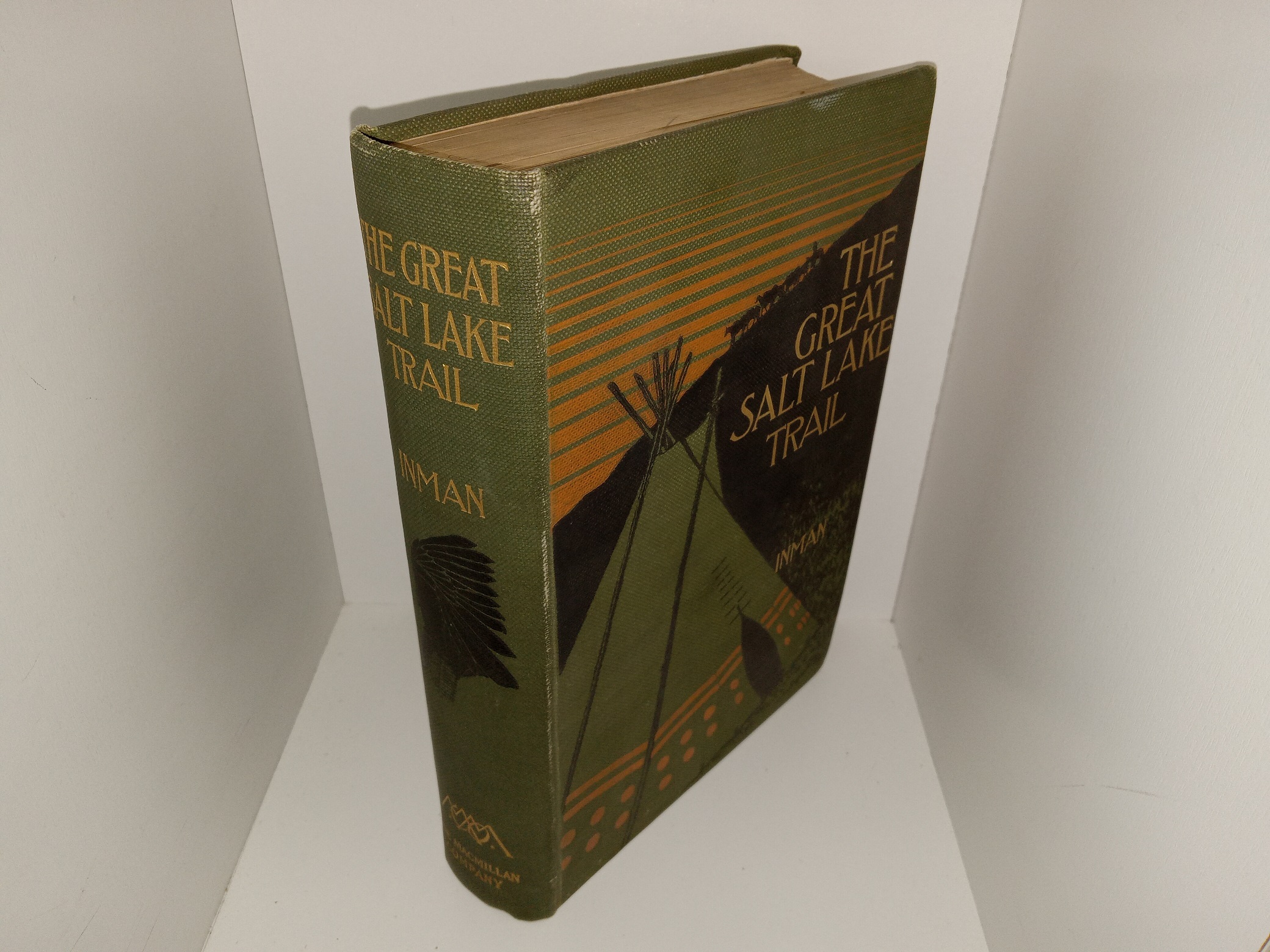 The Great Salt Lake Trail (1st Edition) (1898) ~ by Colonel Henry Inman ...