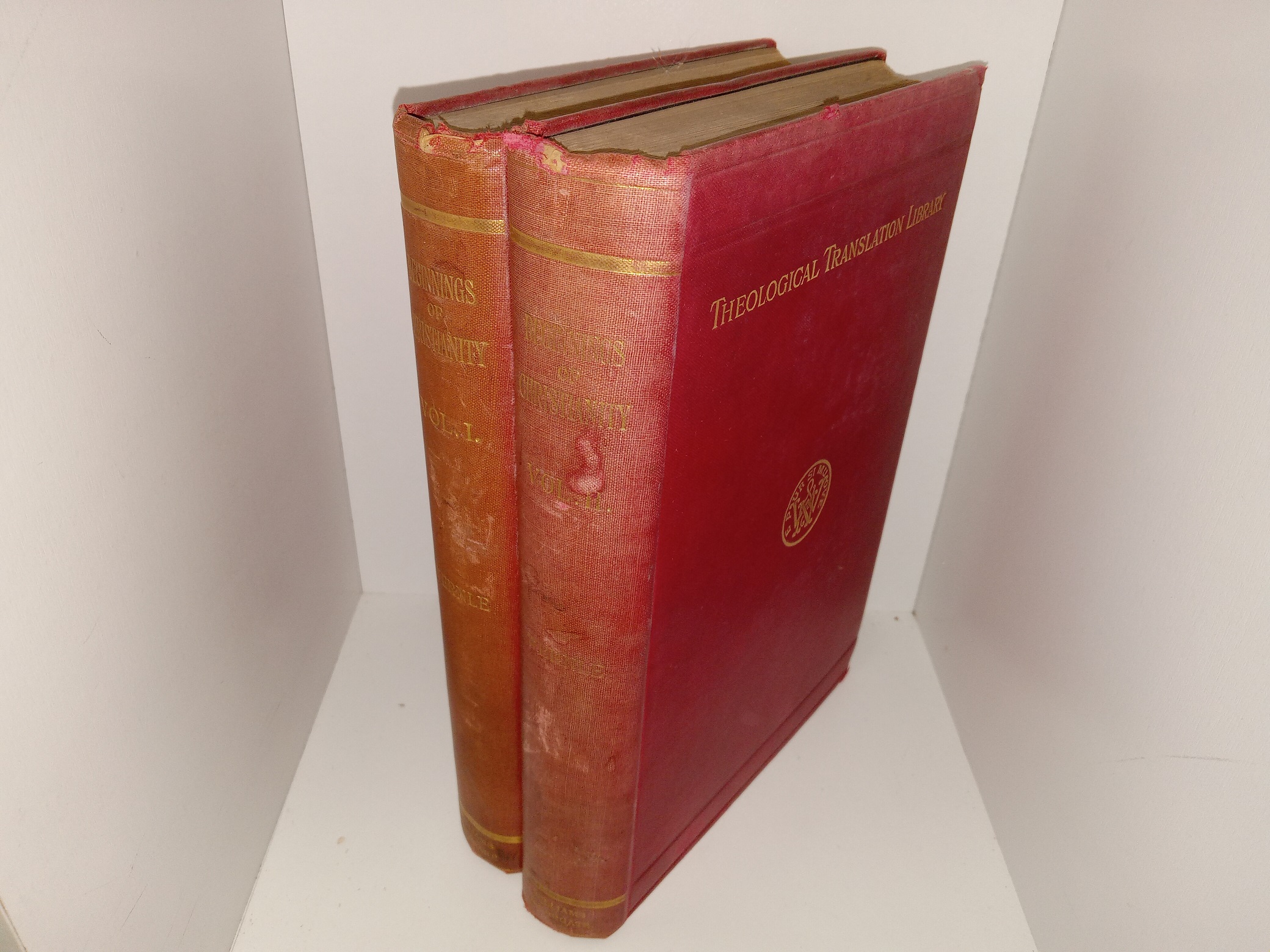 Beginnings of Christianity 2 Vol. Set (1903-1904) ~ by Paul Wernle ...