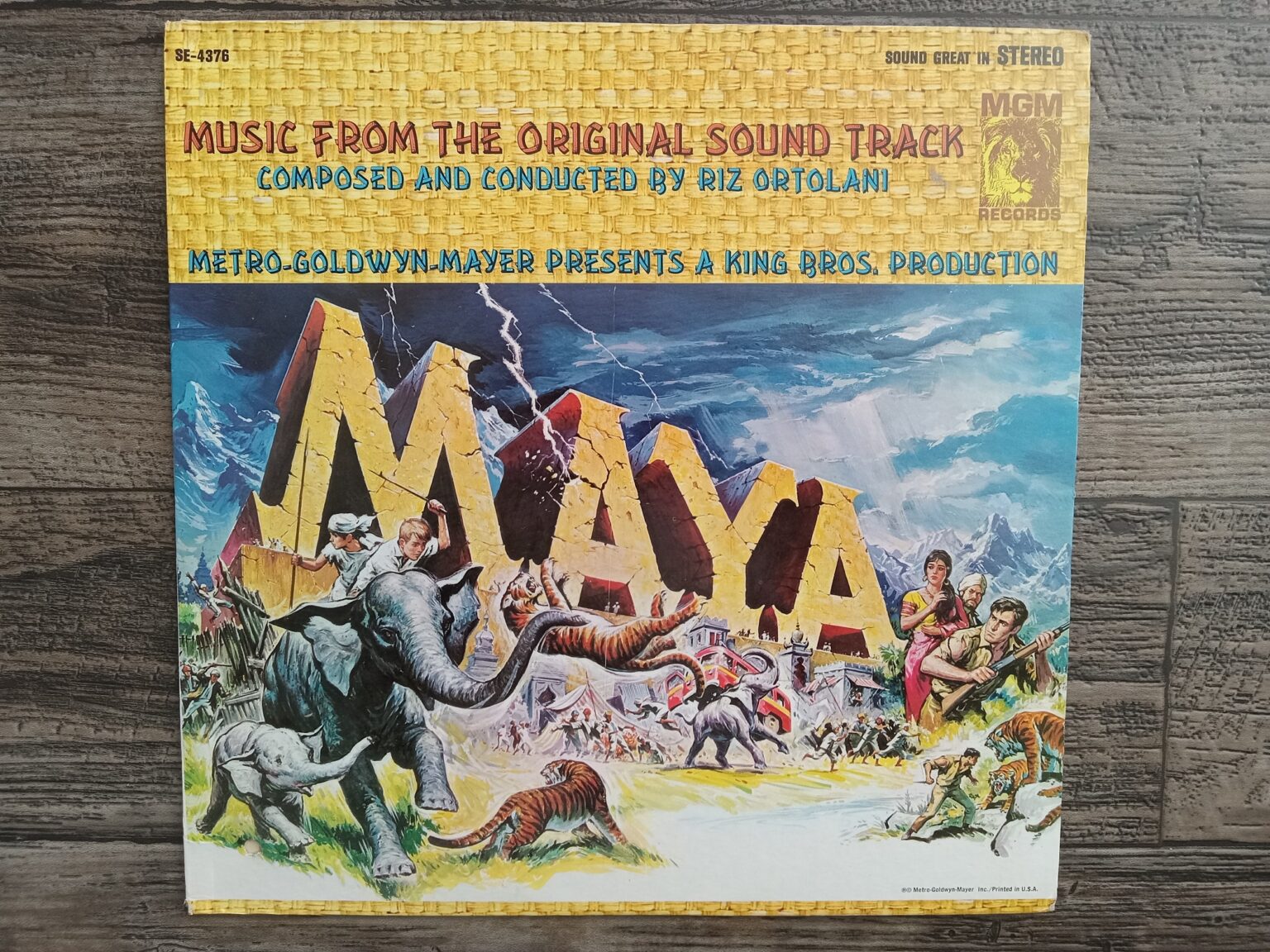 Maya: Music from the Original Sound Track (1 Vinyl Record) ~ by ...