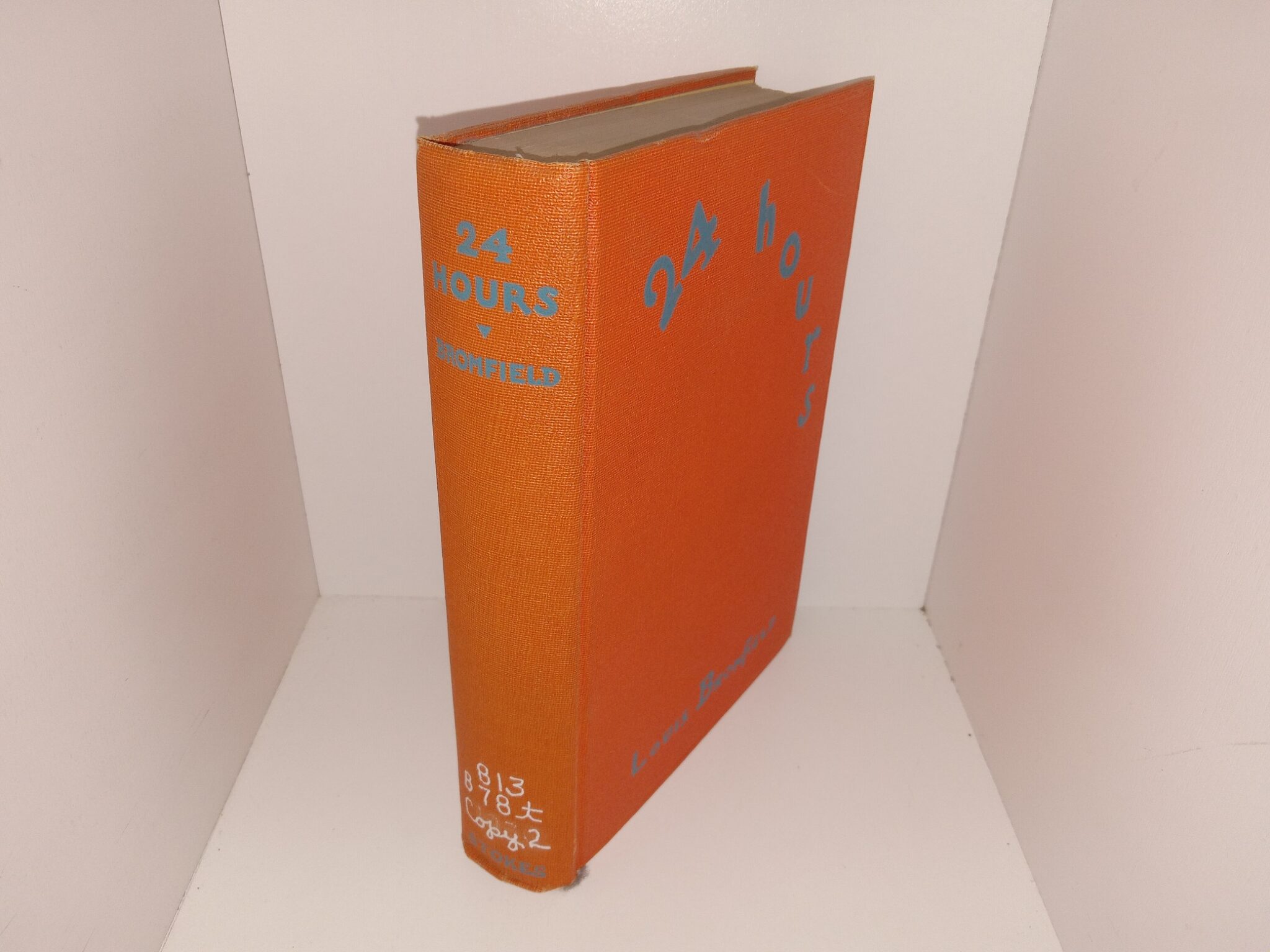 24 Hours (Advance Copy) (Ex-Library) (1930) ~ by Louis Bromfield ...