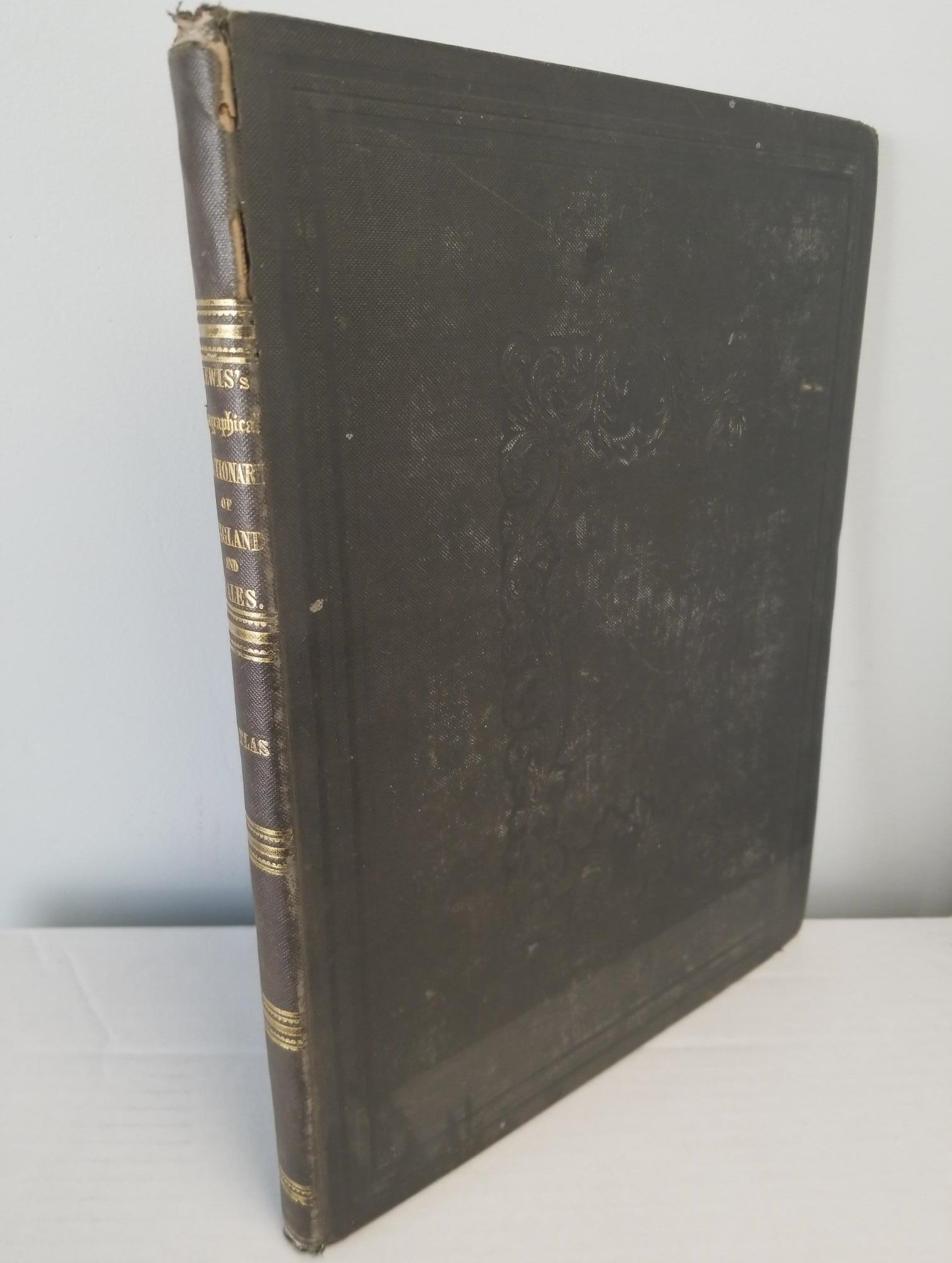 1845 - Atlas to the Topographical Dictionaries of England and Wales ...