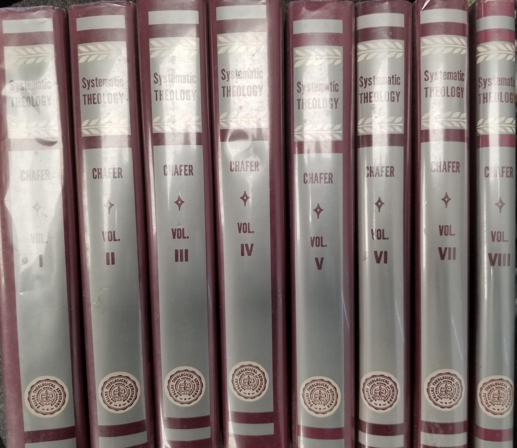 1976 — Systematic Theology — Lewis Sperry Chafer — Complete 8 Volume ...