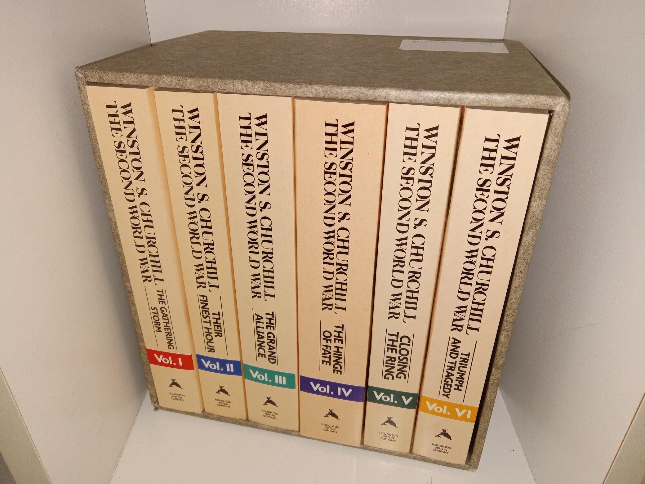 The Second World War 6 Vol. Set (1985) ~ by Winston S. Churchill – Eborn Books