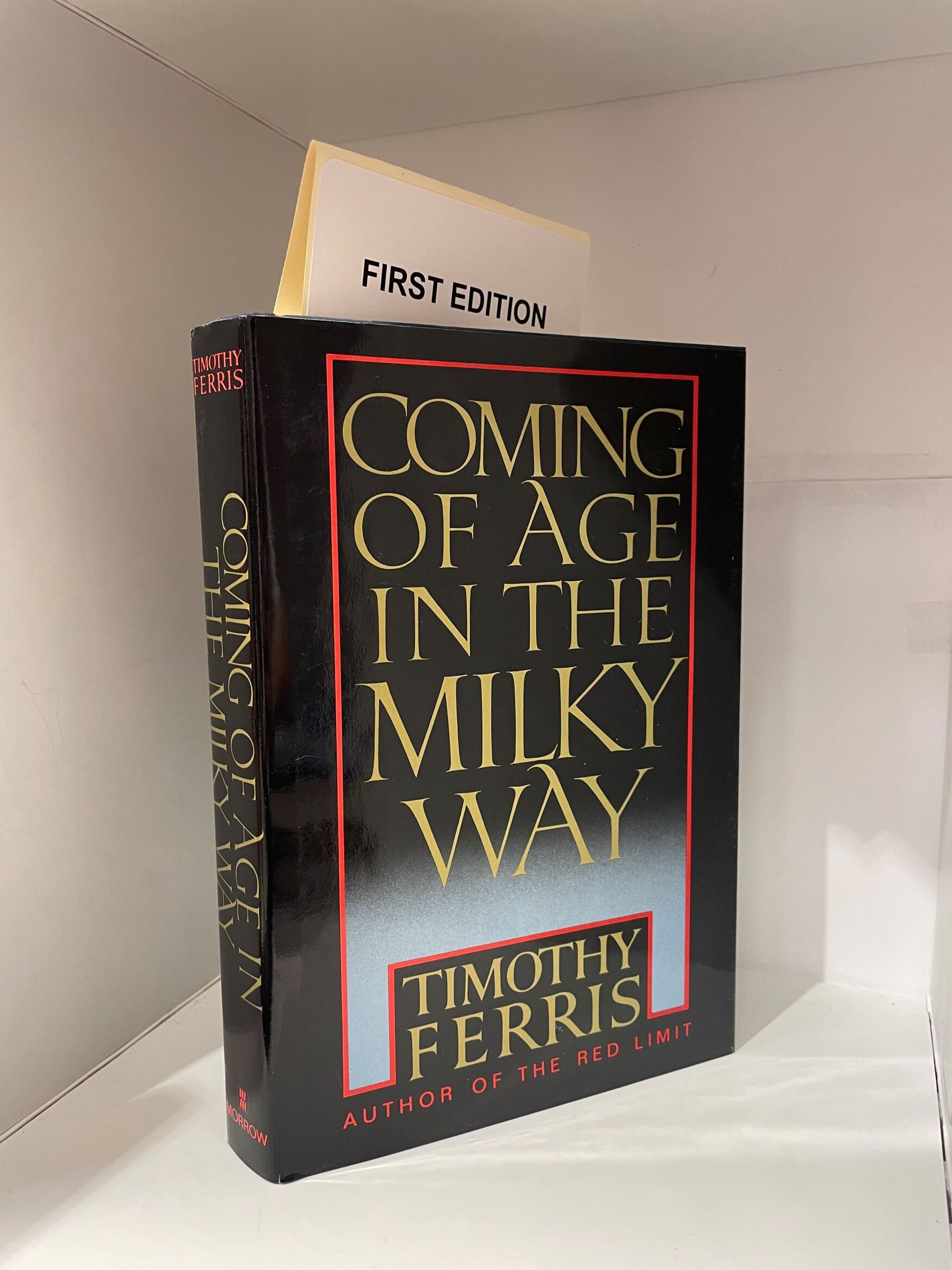 1988 – Coming of Age in the Milky Way, Timothy Ferris (First Edition ...