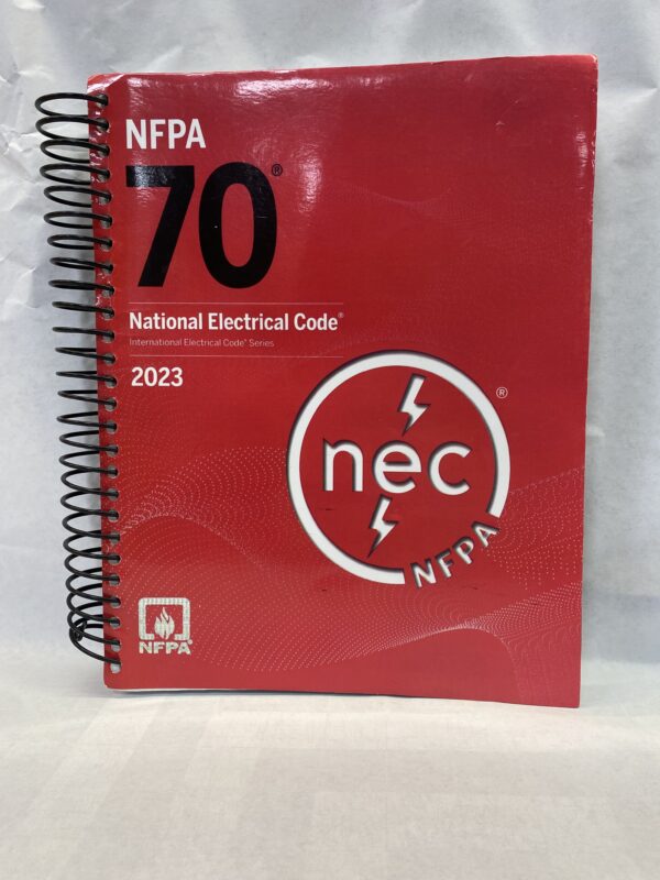 NFPA 70 National Electrical Code 2023 – NEC – Spiral Bound – 2023 – Eborn Books