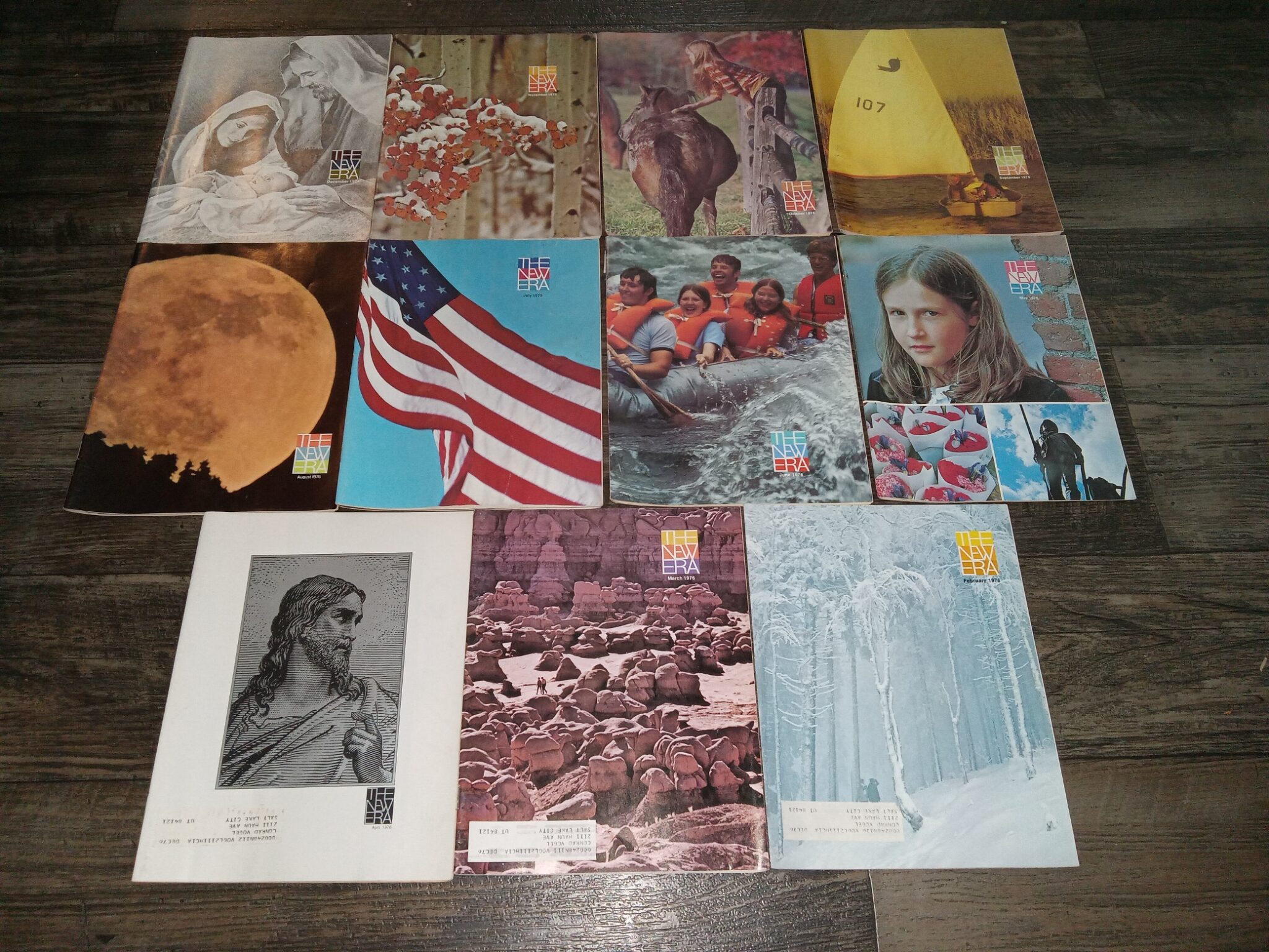 11 Issues of The New Era for the Year 1976 (February–December) (1976 ...