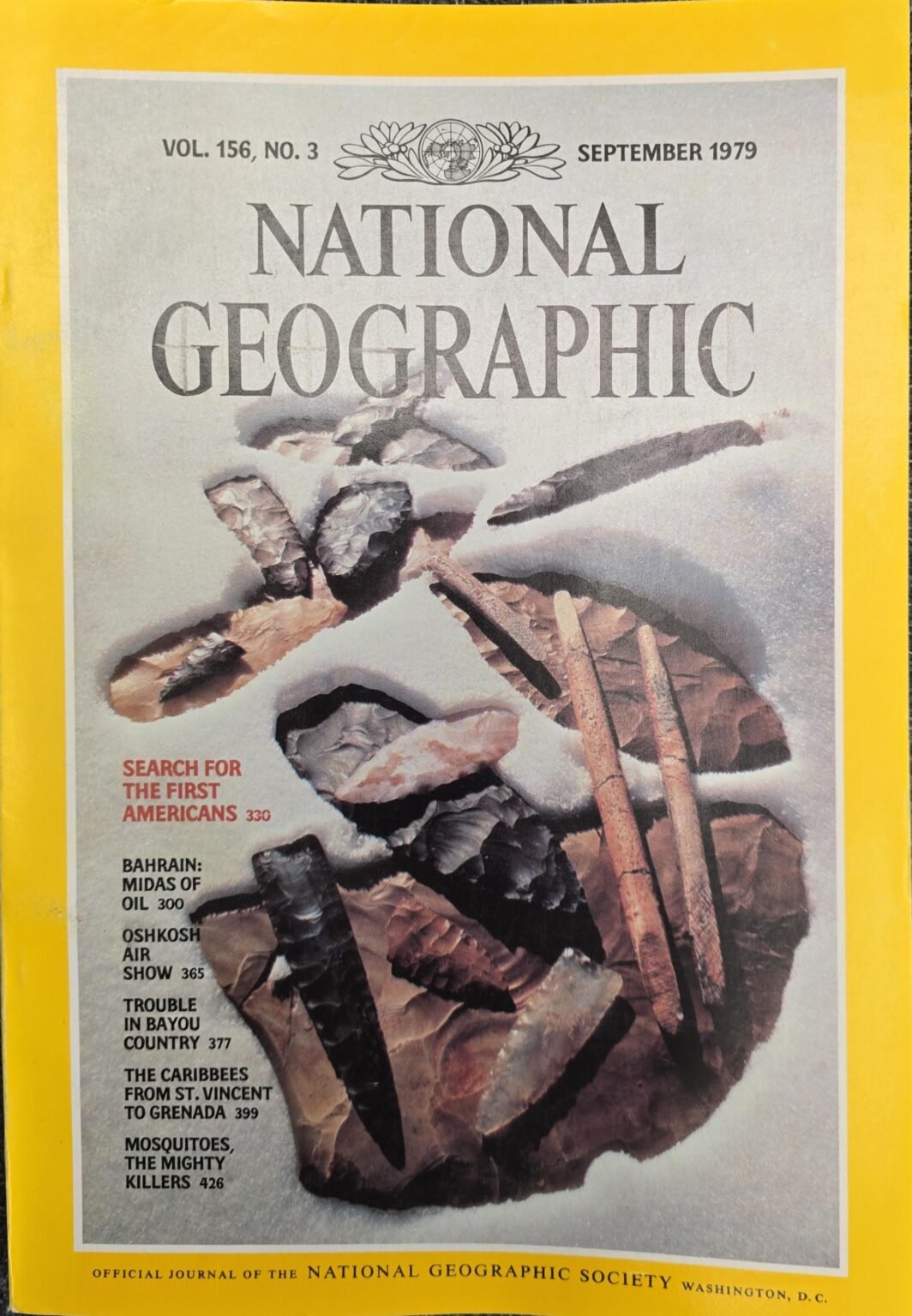 National Geographic Magazine — September 1979 — “Search for the First ...