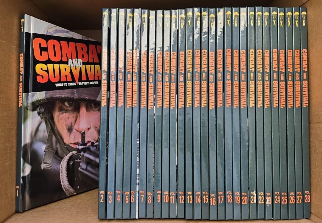 Combat and Survival — What It Takes To Fight And Win — 28 Volume Set ...