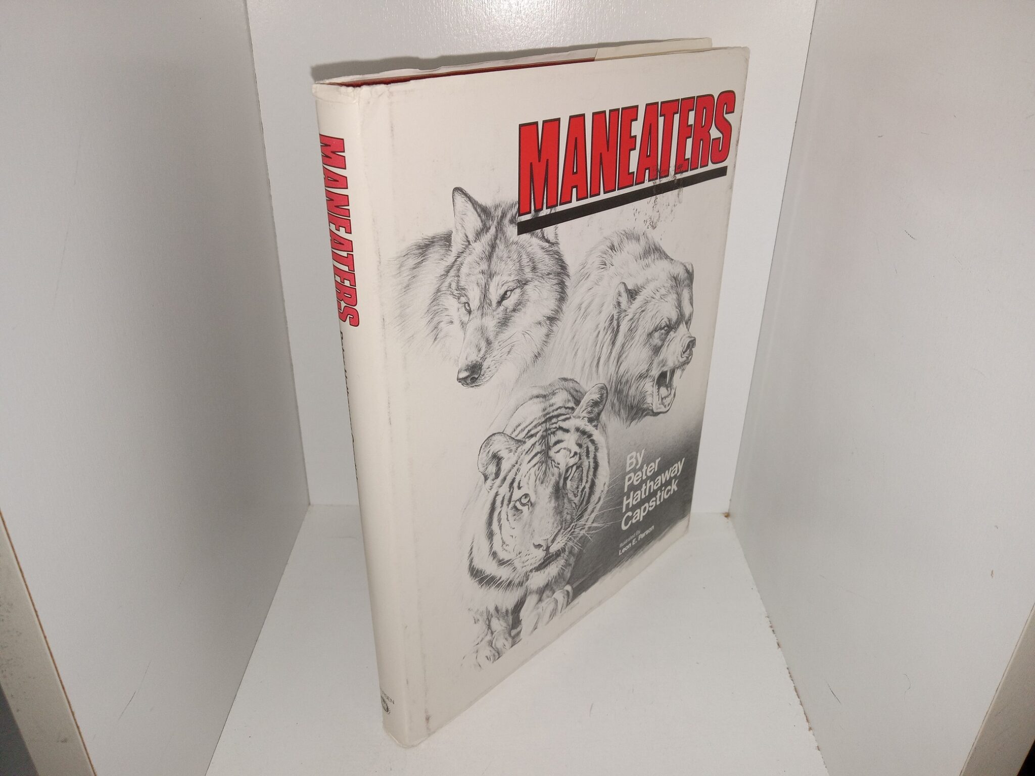 Maneaters (1981) ~ by Peter Hathaway Capstick, Illustrated by Leon E ...