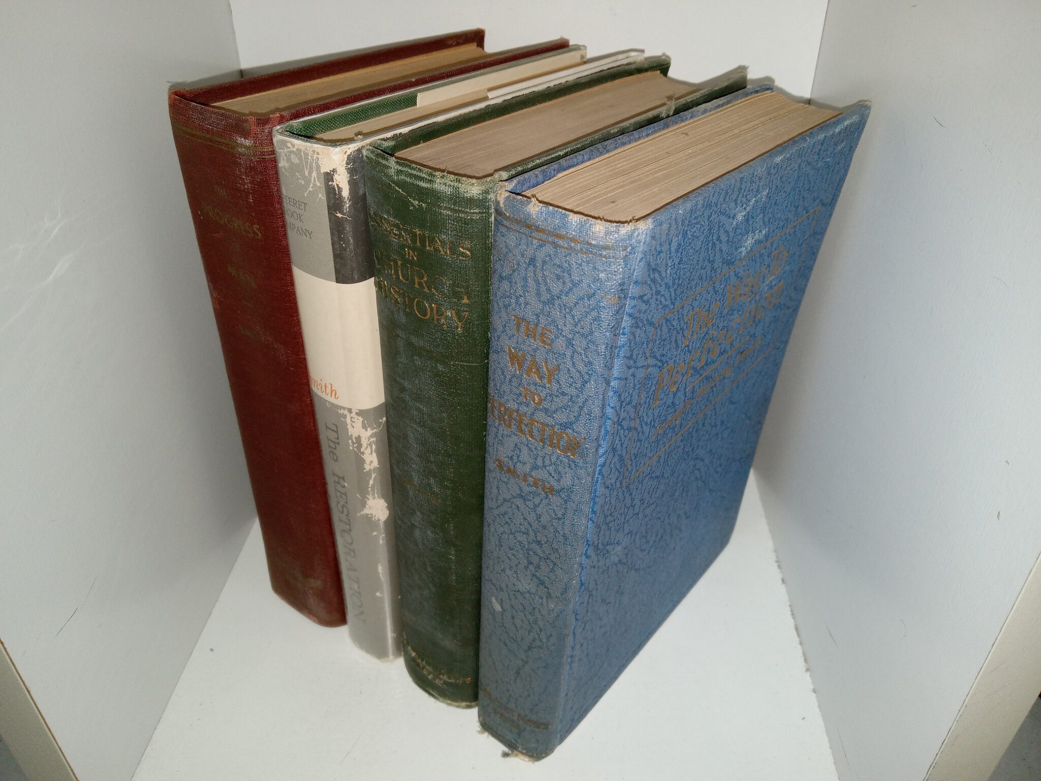 4 LDS Books by Joseph Fielding Smith: The Progress of Man / The ...