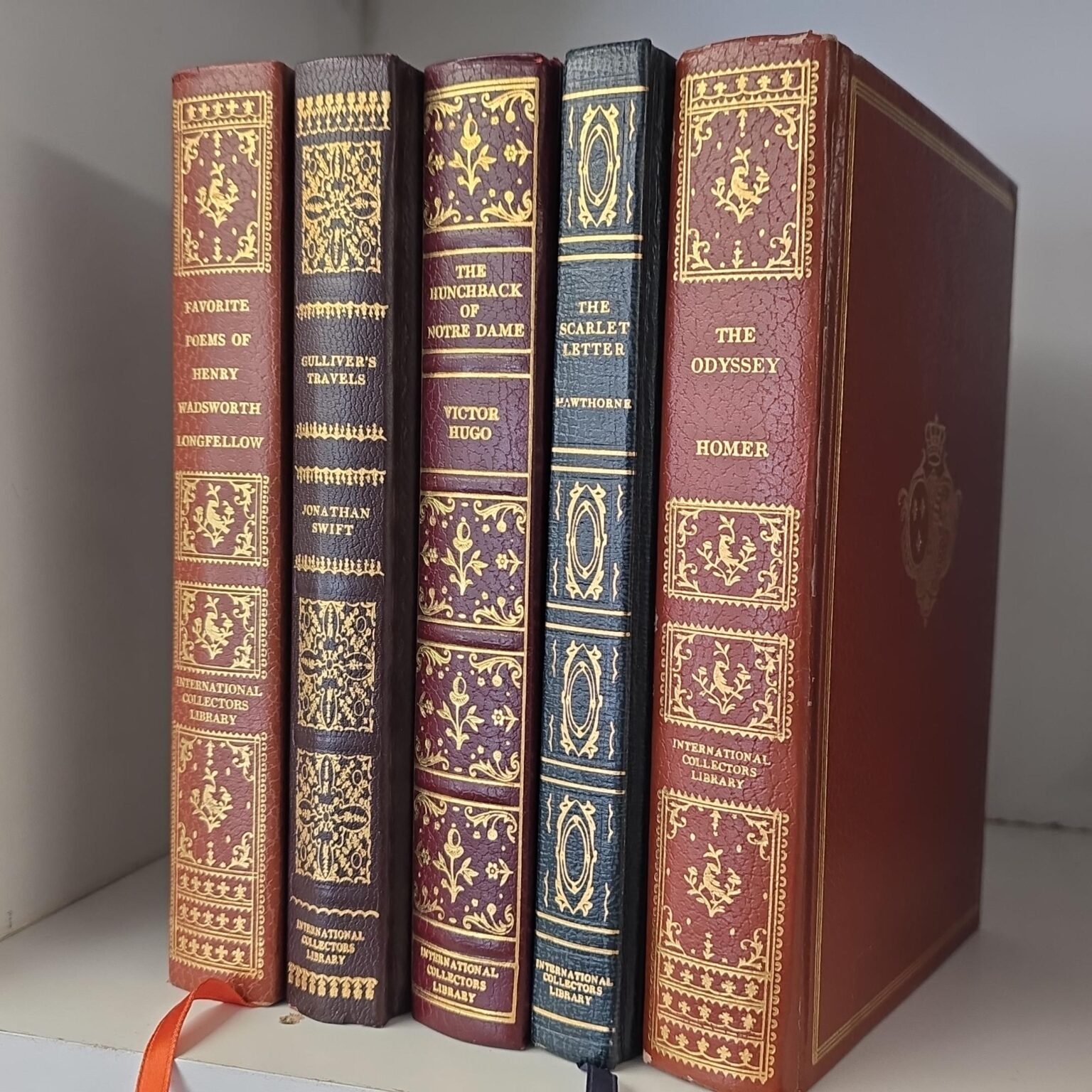 5 Book Bundle — International Collectors Library — The Odyssey / The ...