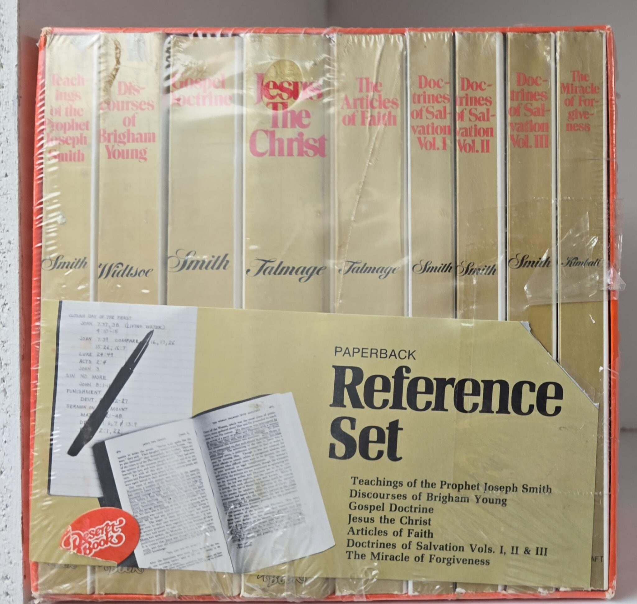 Paperback Reference Set / 9 LDS Books / New Still in the Plastic ...