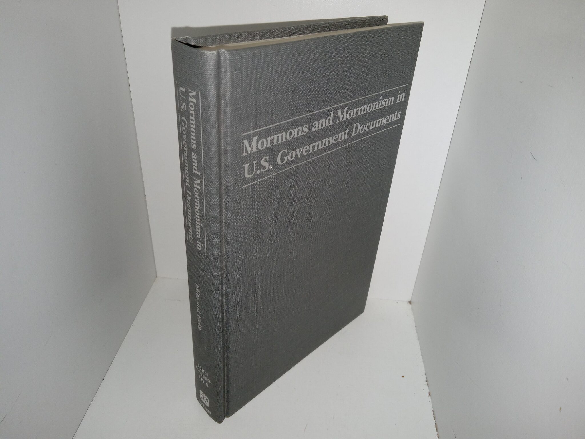 Mormons and Mormonism in U.S. Government Documents: A Bibliography ...