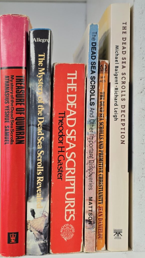 Collection of 6 Books on the Dead Sea Scrolls – Eborn Books