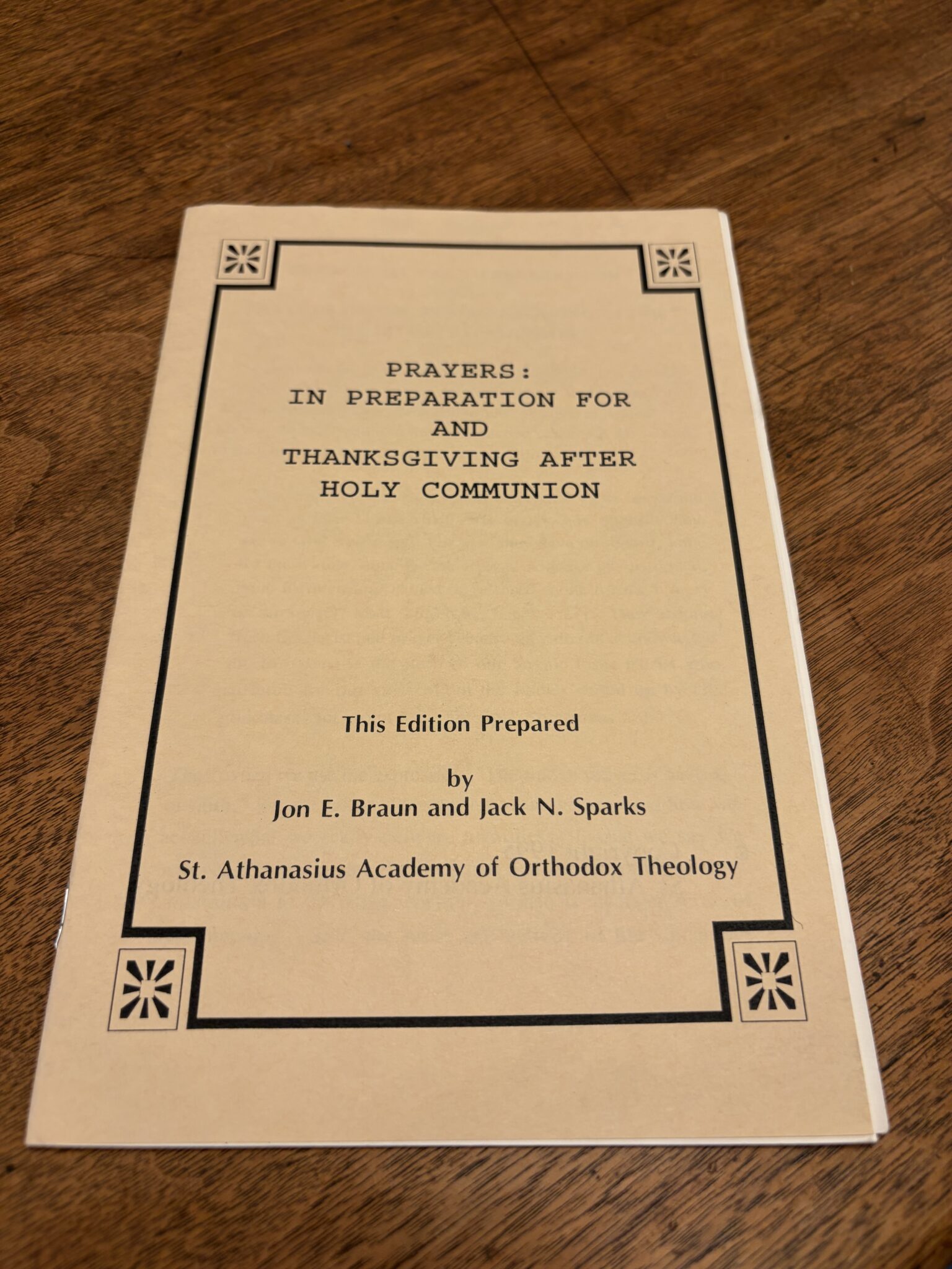 Prayers: In Preperation for and Thanksgiving after Holy Communion by ...