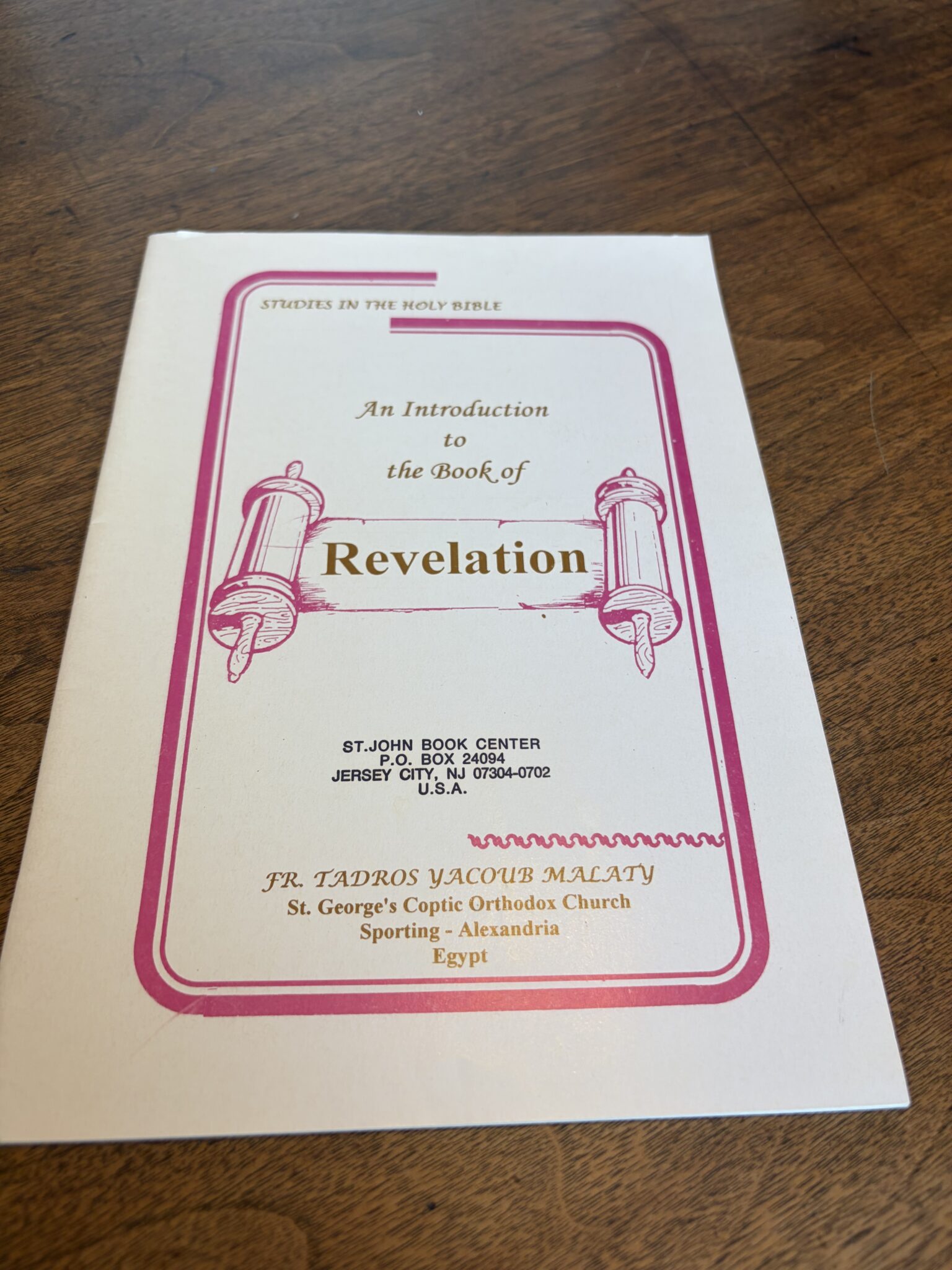 Studies in the Holy Bible: An Introduction to the Book of Revelation by ...