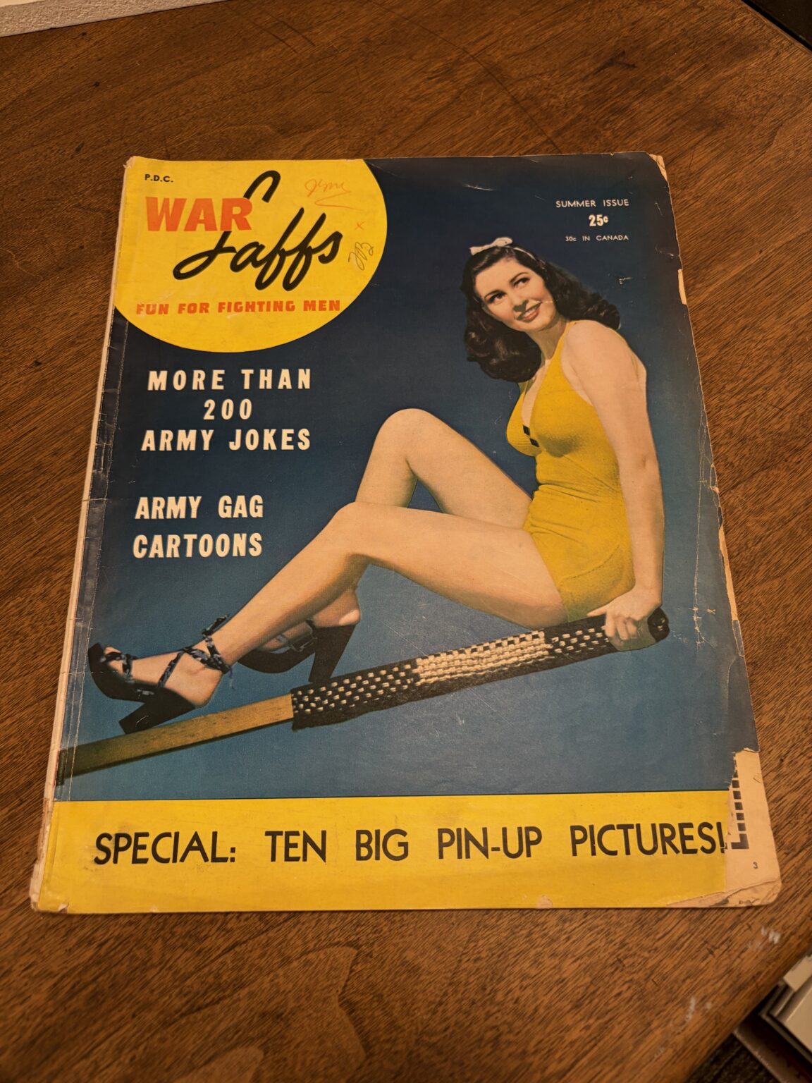 War Laffs: Fun for Fighting Men Magazine – Eborn Books