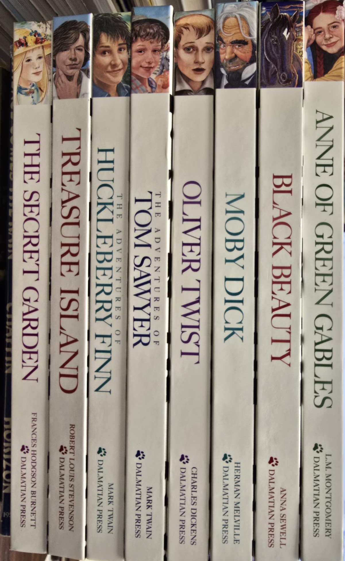 8 Classics — Dalmation Press — Hardbound — Black Beauty, Anne of Green ...