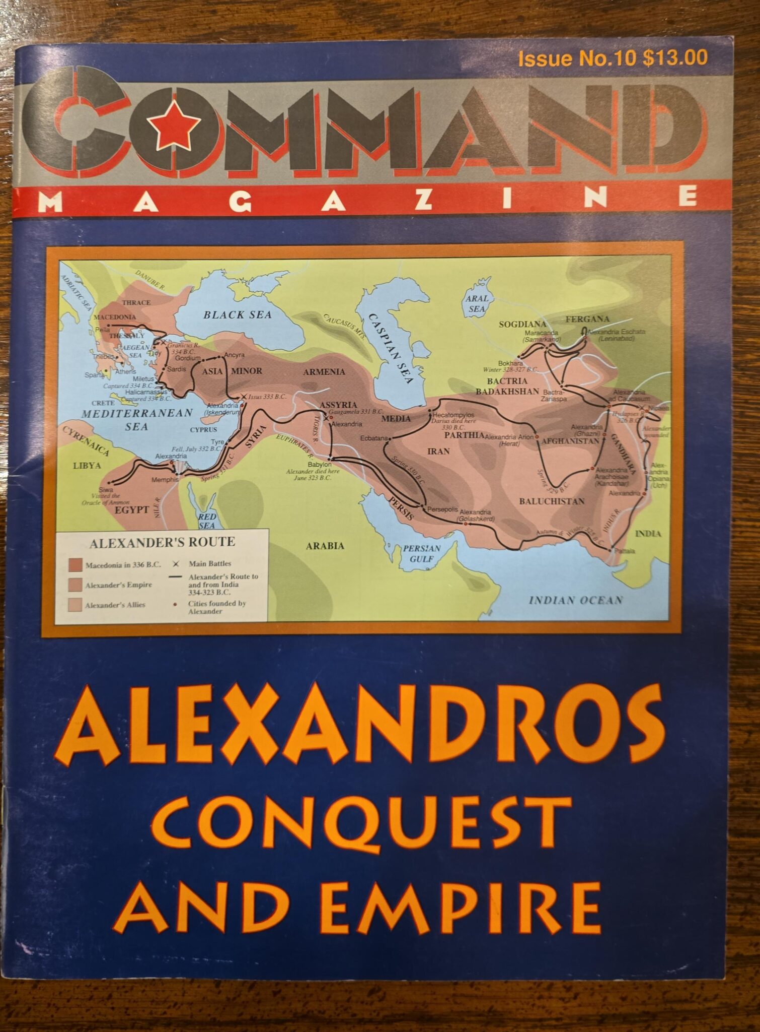 Command Magazine Alexandros Conquest and Empire – Eborn Books