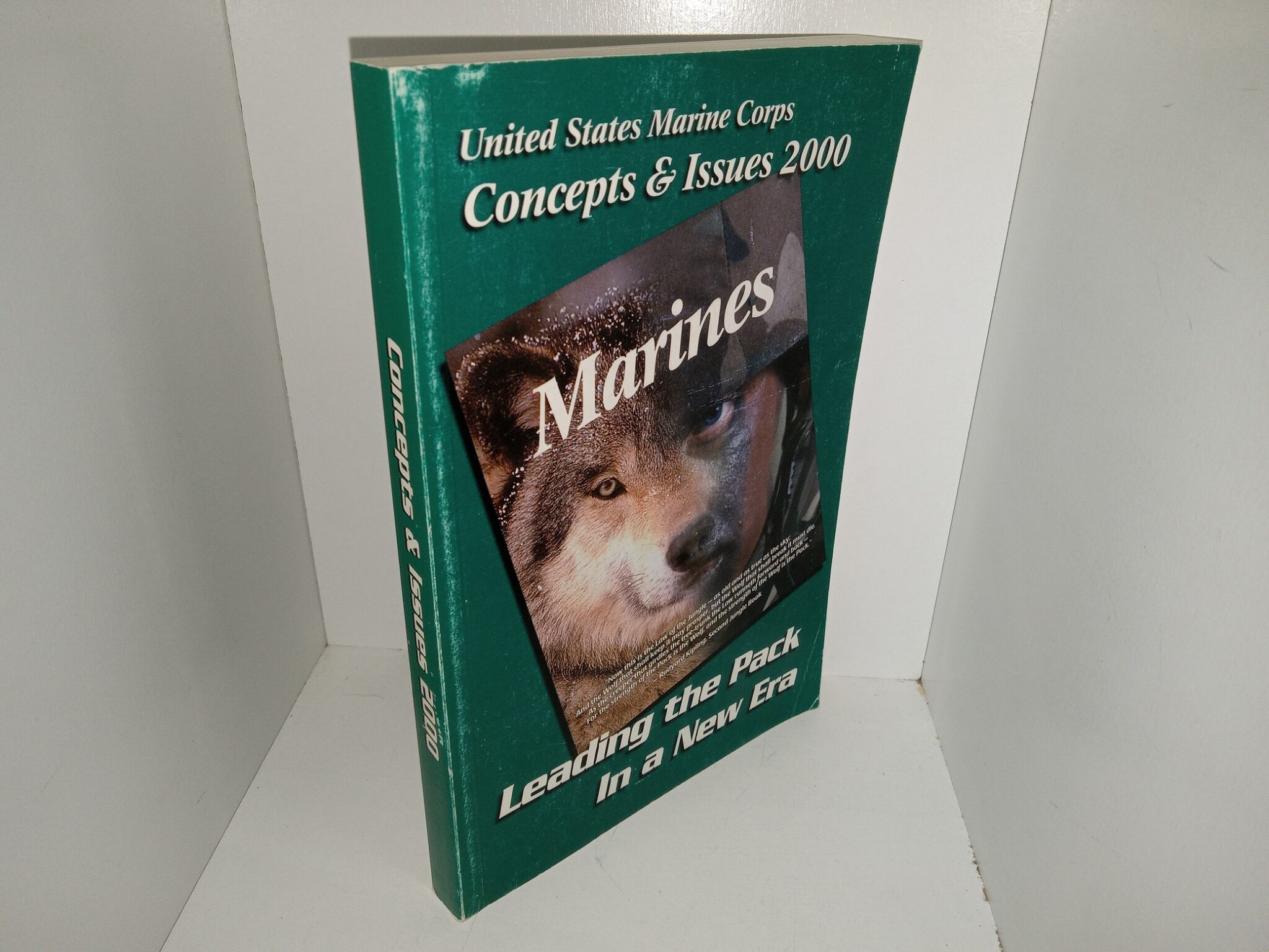 United States Marine Corps Concepts & Issues 2000: Leading the Pack In ...