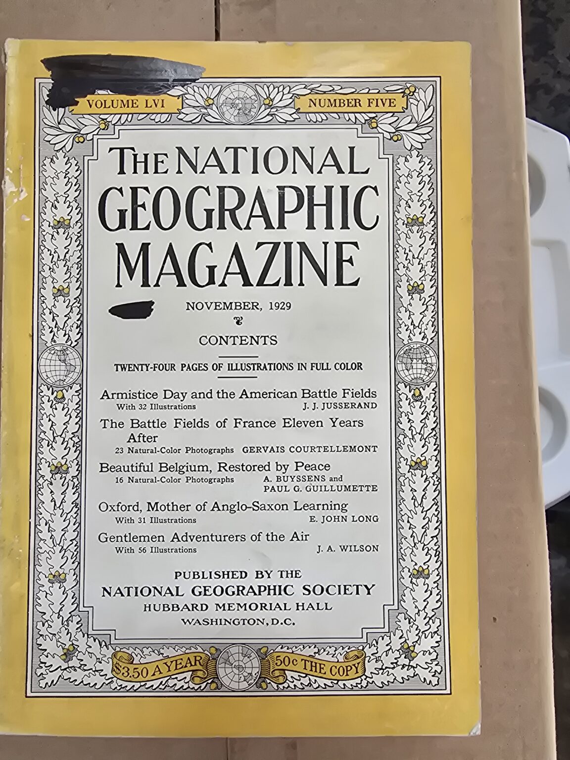 National Geographic Magazine, November, 1929 – Eborn Books